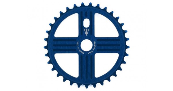 Shop Neptune Helm 44T Blue BMX Chainwheel – MCS