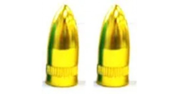 Gold Missile Valve Caps | Old School BMX Online
