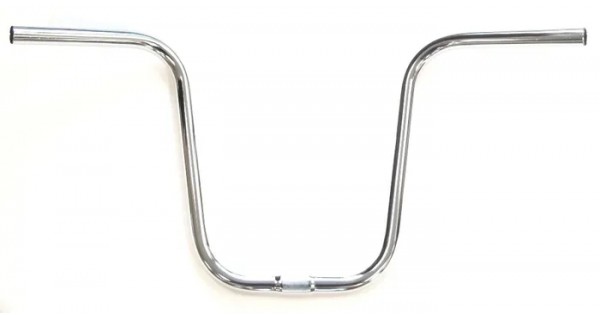 Handlebar 25.4mm 66cm Wide 300mm Rise 110mm Sweep Hi-Rise Steel | CP ...
