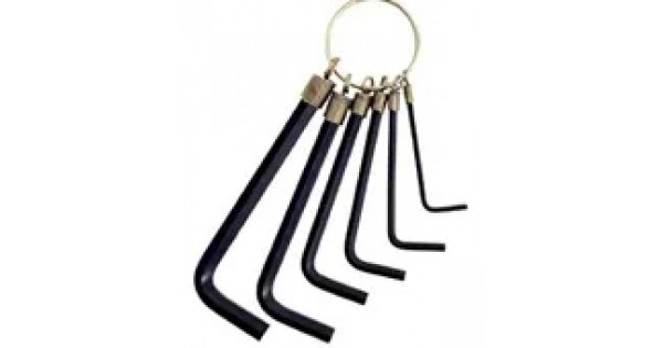 Allen Key Set of 5 2-7mm Pro-series Tie Card | Old School BMX