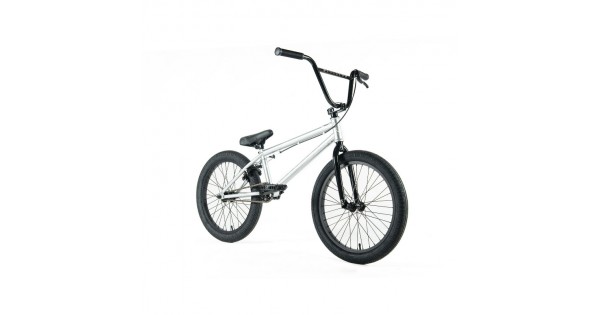 Division Reark 20" Freestyle BMX Bike - Metal Silver