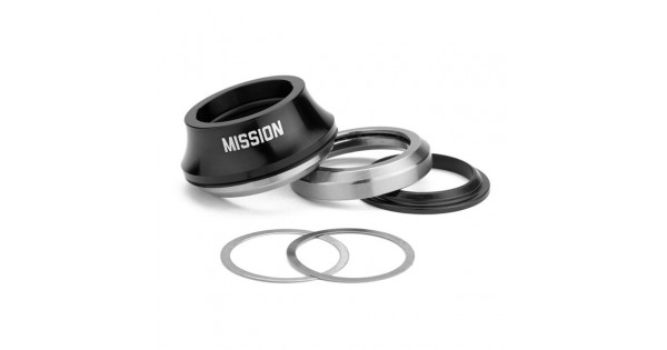 Old School BMX SE Headset Mission BMX Turret Integrated Sealed Black by SE