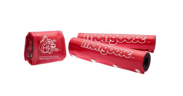 Old School BMX Mongoose Pads | Red BMX Pads - Order Today