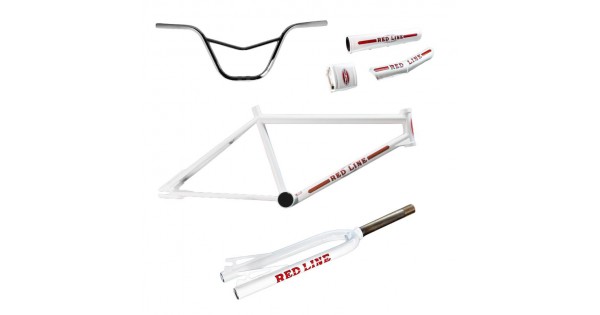 White Redline Proline Frame Set | Vintage BMX Shop Now